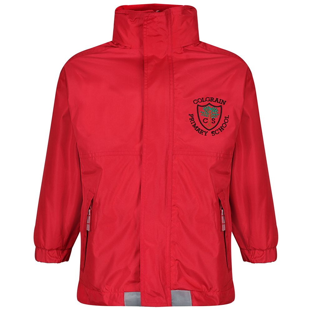 Colgrain Primary Heavy Rain Jacket - School Uniform Scotland