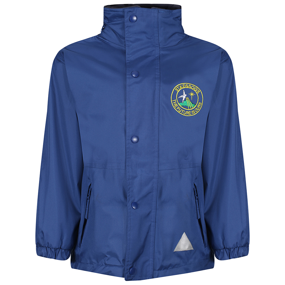 St Kessog's Primary Heavy Rain Jacket - School Uniform Scotland